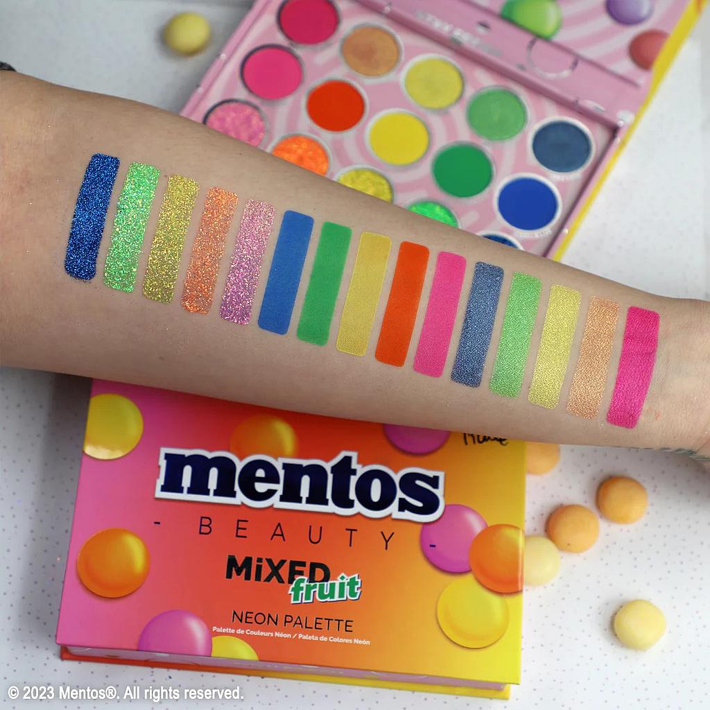 Rude - Mentos Mixed Fruit Neon Palette 12 Unidades | MAKEMORE